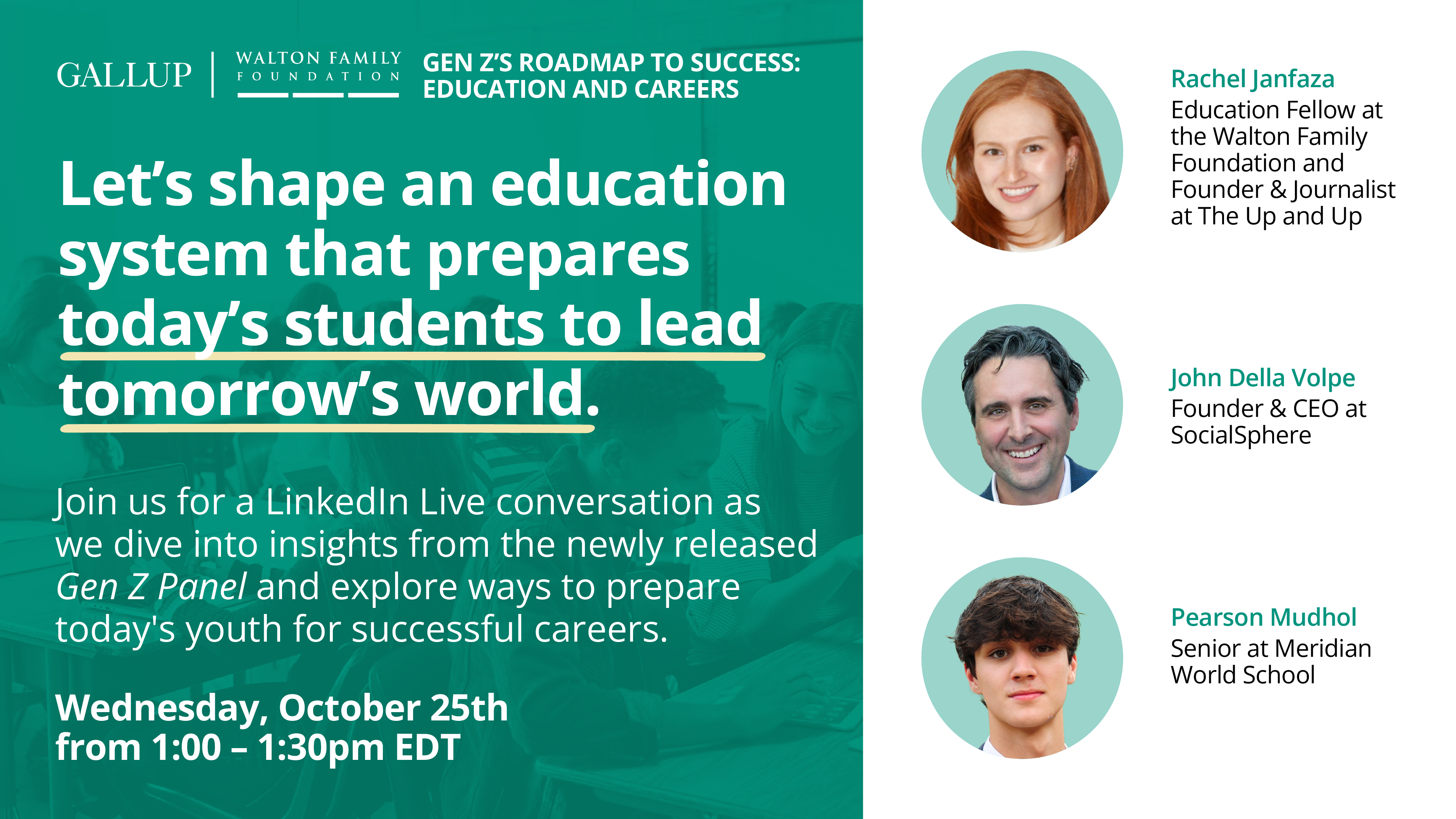Gen Z's Roadmap to Success: Live - Next Gen Insights